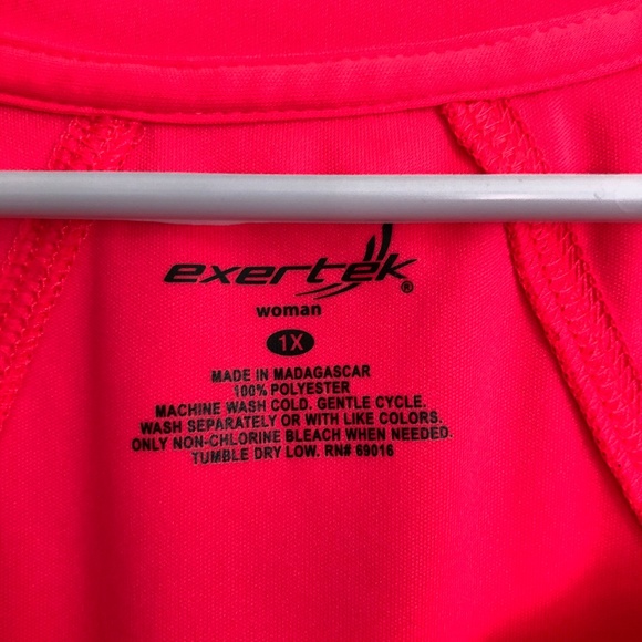 exertek | Tops | Exertek Orange Moisture Wicking T Shirt | Poshmark
